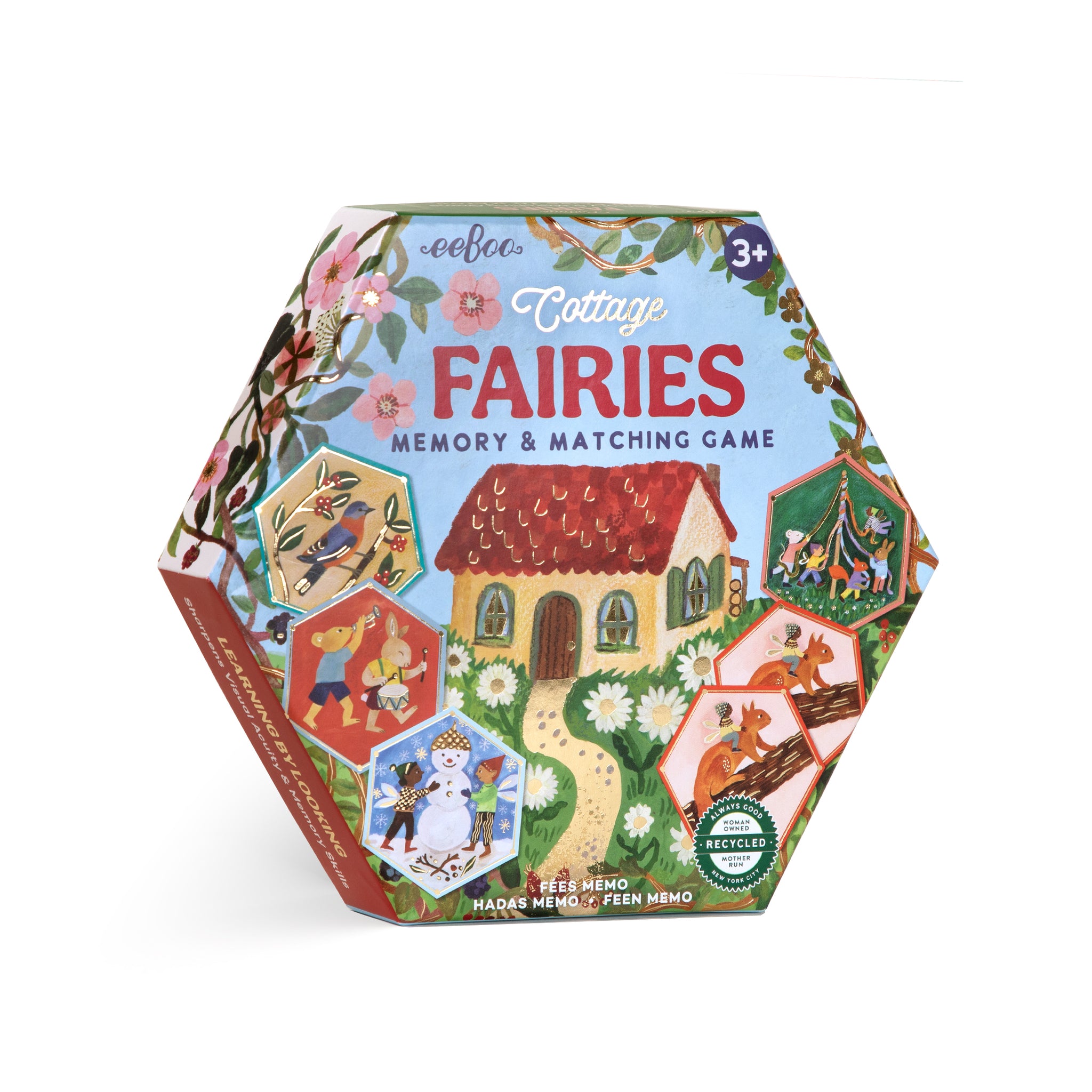 Cottage Fairies Memory & Matching Game