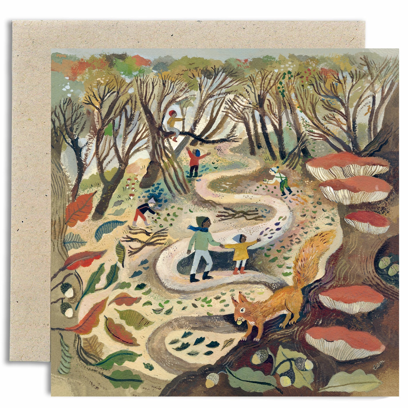 In the Forest Card